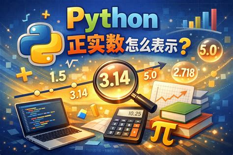 Python正实数怎么表示