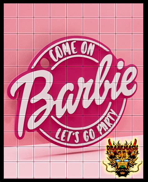 Archivo Stl 1 X20 Megapack Llaveros Barbie Barbie Keychain 🗝️・objeto Imprimible En 3d Para