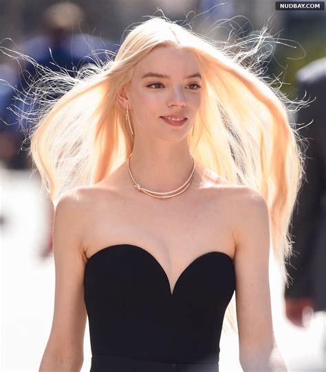 Anya Taylor Joy Sexy On Tiffany Photoshoot In Nyc Apr 13 2021 Nudbay