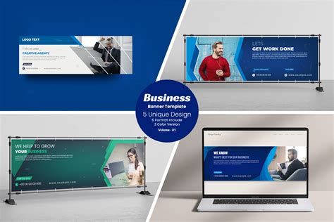 Business Web Slider Banner Bundle Flyer Templates ~ Creative Market