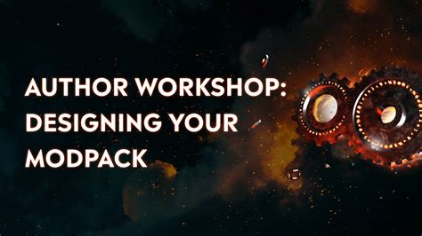 Author Workshop Designing Your Modpack