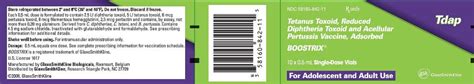 Boostrix Fda Prescribing Information Side Effects And Uses