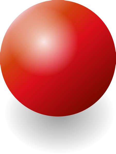 Red Ball Clip Art At Vector Clip Art Online Royalty Free