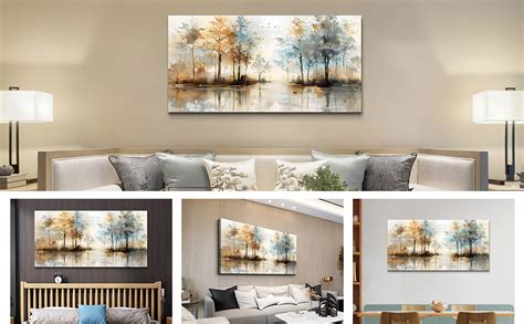 Lapremoly Large Wall Decor For Living Room Framed Wall Art