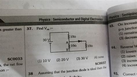 Physics Semiconductor And Digital Electronics Physics Semicond S Grea