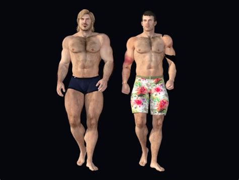 indie 3d character modular 3d model clean uvs retopology rig3d ue5