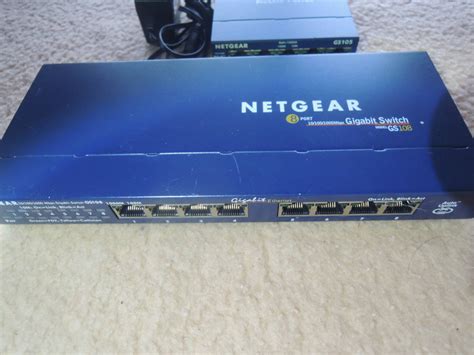 Yahooオークション Netgear Gs108 8ポート Netgear Prosafe Gs105v