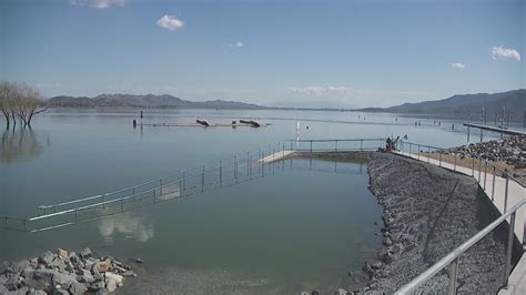 Lake Elsinore Surges To Record Breaking Water Levels After Southern