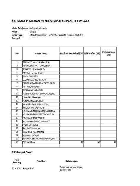 Fp Pamflet Deskripsi Pdf