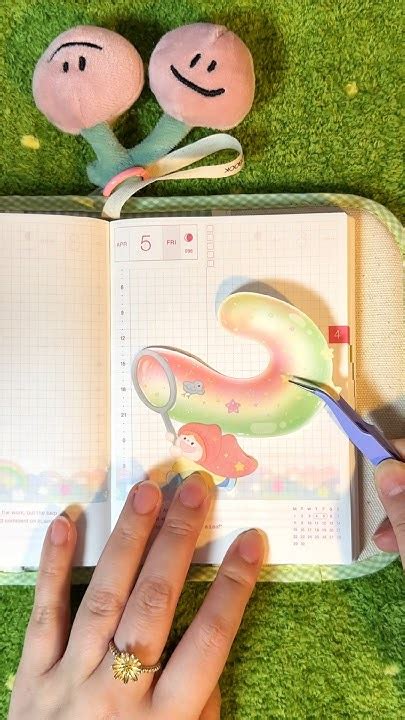 🫧 방울방울 비눗방울 일러스트로 다꾸해요 딸기크림 알파벳 숫자 다꾸 스티커 Journal With Straw6errycream Youtube