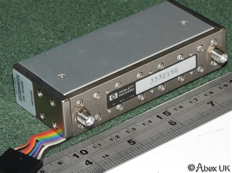 HP Agilent Certified DB Reference Attenuator Calibration Data To GHz