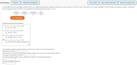 Solved The Accompanying Data Test The Null Hypothesis Of Chegg