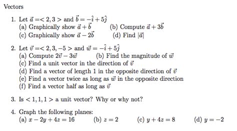 Vectors Let A Vector And B Vector I Hat Chegg Com