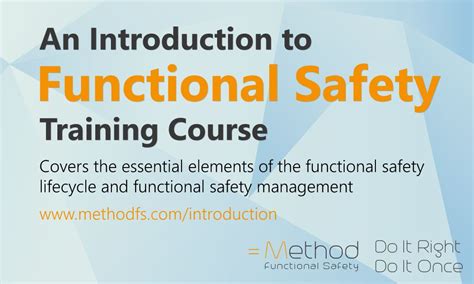 Functionalsafety Introduction Methodfs Functional Safety Training