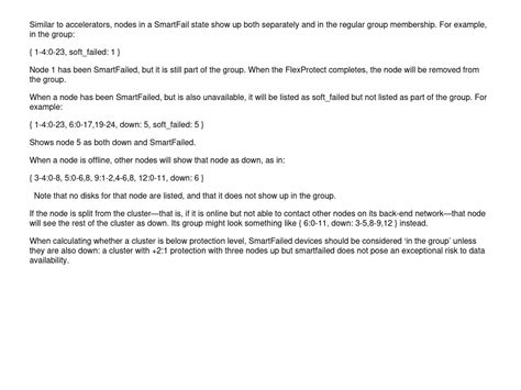 Smartfailed And Down Nodes Powerscale Onefs Cluster Composition