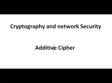 Md Jahed Hossain On Linkedin Additive Cipher Additive Cipher কি