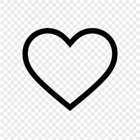 Black Heart Symbol