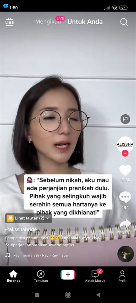 Askrlfess on Twitter: "[Askrl] wdyt?? 🤔 kalian kalo nikah mau kaya gini juga ga? wkwk https://t ...