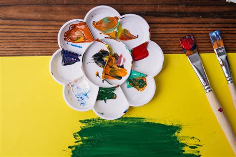 다채로운 예술 그림 사진 배경 아트 페인팅 도구 컬러 펜 디버그 디스크 배경 일러스트 및 사진 무료 다운로드 Pngtree