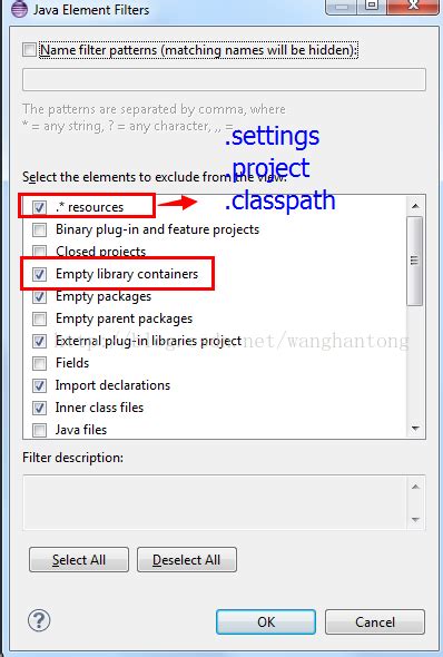 在eclipse中显示project Classpath Gitignore文件和setting文件夹eclipse显示