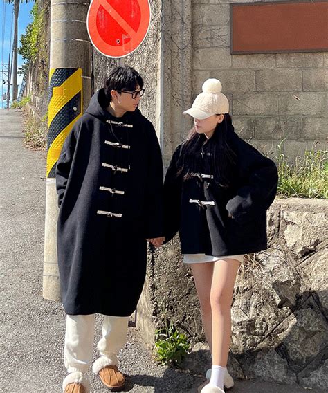 기장선택2컬러 박시 커플 후드 떡볶이 코트 누빔 겨울 아우터 오버핏 롱코트 숏코트 빅사이즈 자켓 점퍼 패딩 커플코트 커플룩 시밀러룩 데이트 크리스마스 에이블리