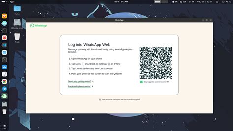 Install Whatsapp Desktop On Linux Snap Store