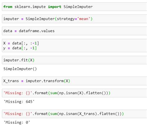 How To Use The Simpleimputer Class In Machine Learning With Python Towards Data Science