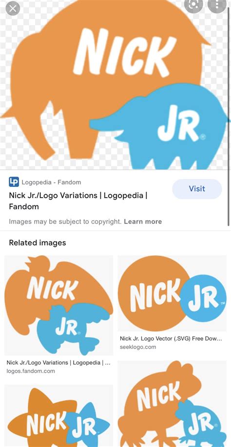 Nick Jr Logo History