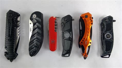 Klein Tools Knife And Other Knives 6 Pieces Property Room