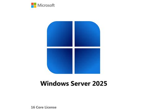 Hpe Microsoft Windows Server 2025 Standard Additional License 16 C