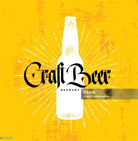 크 래 프 트 맥주 양조장 장인 크리에이 티브 벡터 스탬프 기호 개념 거친 수 제 알코올 배너 Ale에 대한 스톡 벡터 아트 및 기타 이미지 Istock
