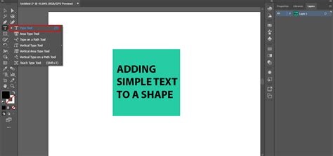 adding simple text to a shape adobe product community 10180667