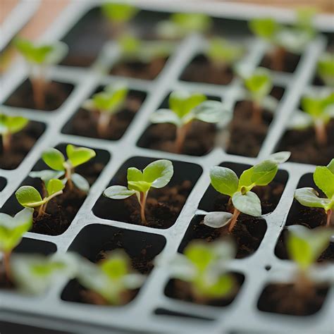Premium Photo A Group Of Seedlings That Are Labeled Quot Seedlings Quot
