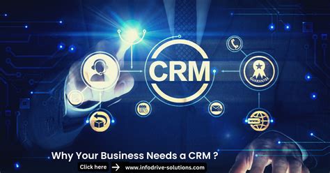 Why Your Company Needs A Crm To Grow Better Infodrive Solutions