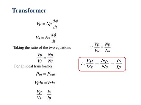 Power Transformer Formula At Joel Kates Blog Power Transformer Formula At Joel Kates Blog