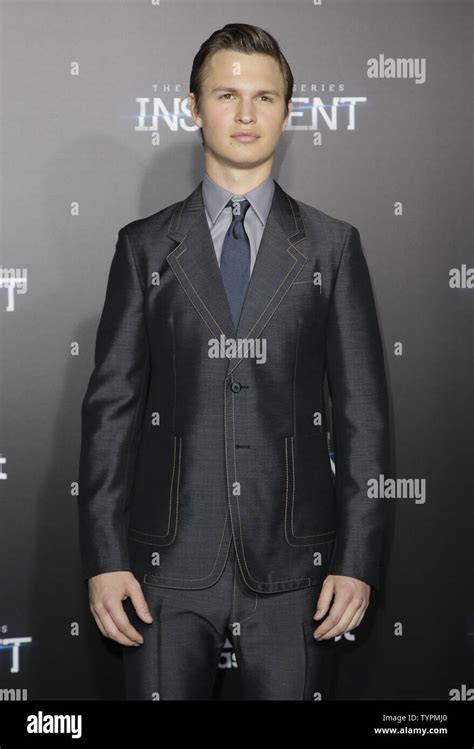 Ansel Elgort Arrives On The Red Carpet At The Divergent Series