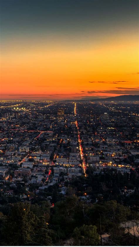 Download Check Out The Amazing Skyline Of Los Angeles California