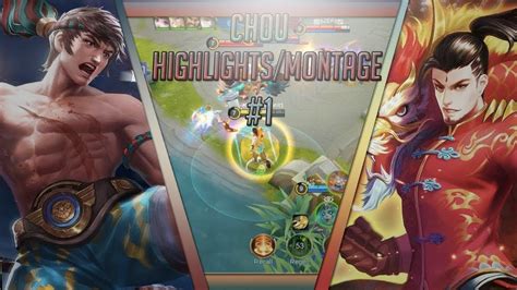 How To Be A Pro Chou User Chou Gameplay Epic Comeback Mobile Legend