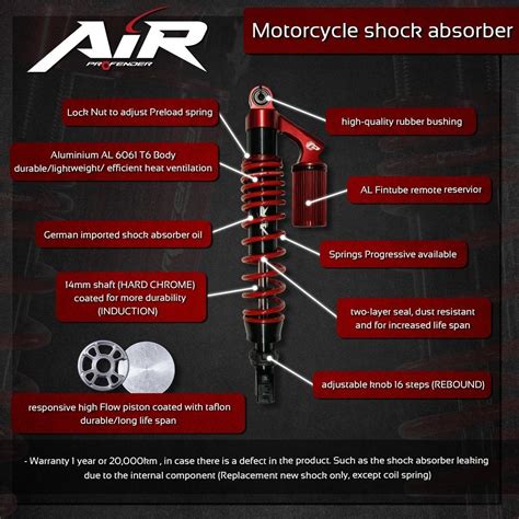 Profender Shock Absorber Motorcycles Motorcycle Accessories On Carousell