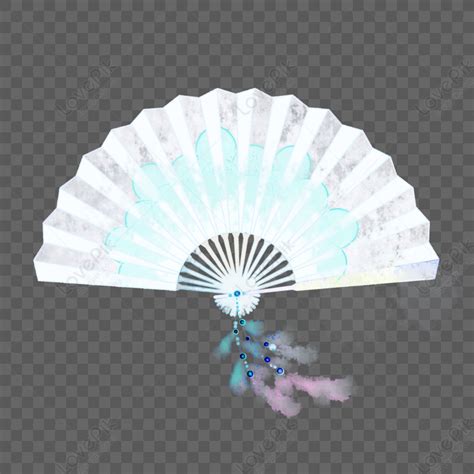 셸 접는 팬 중국어 스타일 잉크 Png 재료 Png 일러스트 무료 다운로드 Lovepik