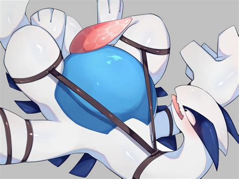Rule 34 43 Absurd Res Anthro Biped Blue Body Blush Bound Erection