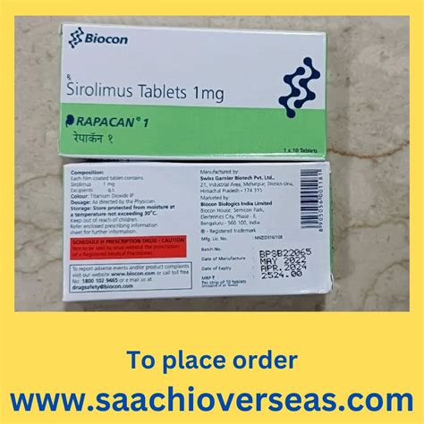 Sirolimus Tablets 2 Mg At ₹ 1000stripe Pharmaceutical Tablets In