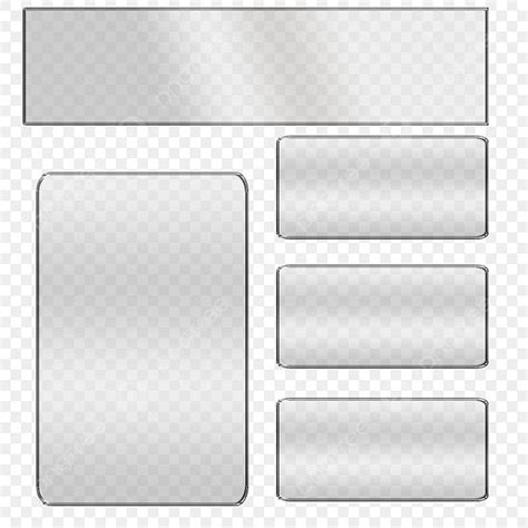 Glass Effect Png Image Glass Effect Shape Rectangel Glass Effect