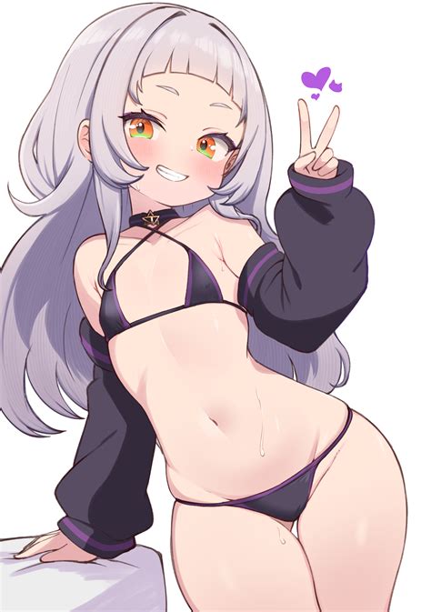 Murasaki Shion Hololive Summer Danbooru