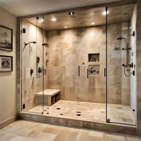 25 Doorless Walk In Shower Ideas For Modern Homes