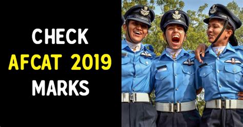 Afcat 1 2019 Marks Published Check Your Afcat Marks