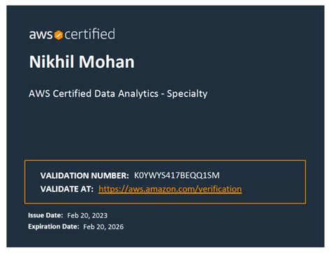 aws certified data analytics specialty nikhil mohan allcode