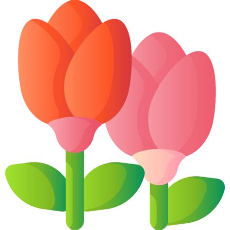 Flowers 3d Basic Gradient Icon Flowers 3d Basic Gradient Icon