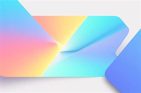 Abstract Blurred Colorful Mesh Gradient Background Digital Cyber Ai