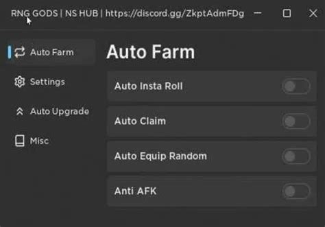 RNG Gods Script Auto Roll Roblox Scripter